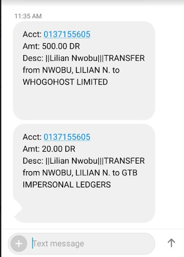 How to pay your Whogohost invoice with 737 on GTBank - Go54 Blog
